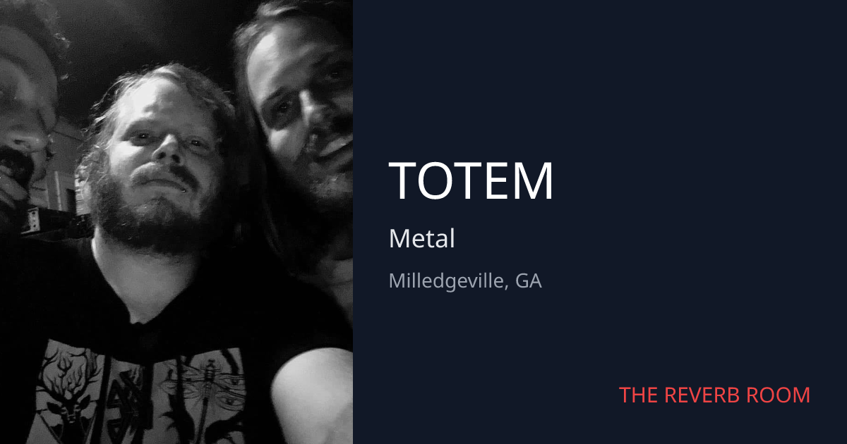 Totem - The Reverb Room | 2 Shows | The Reverb Room